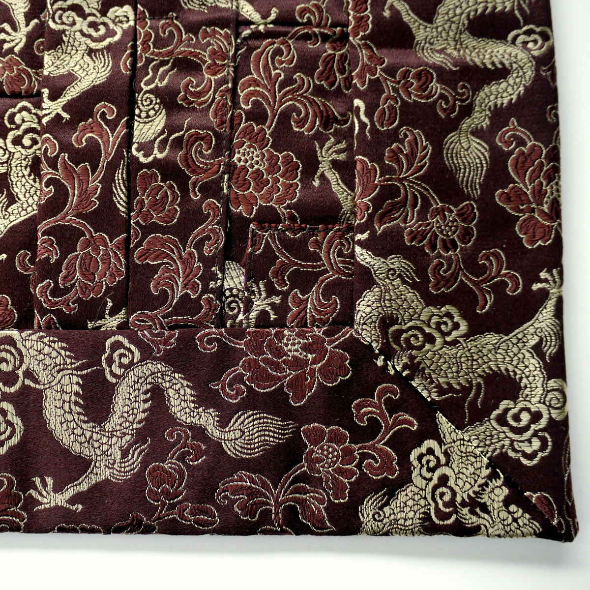 Silk Brocade Rinzai Rakusu - Still Sitting Meditation Supply