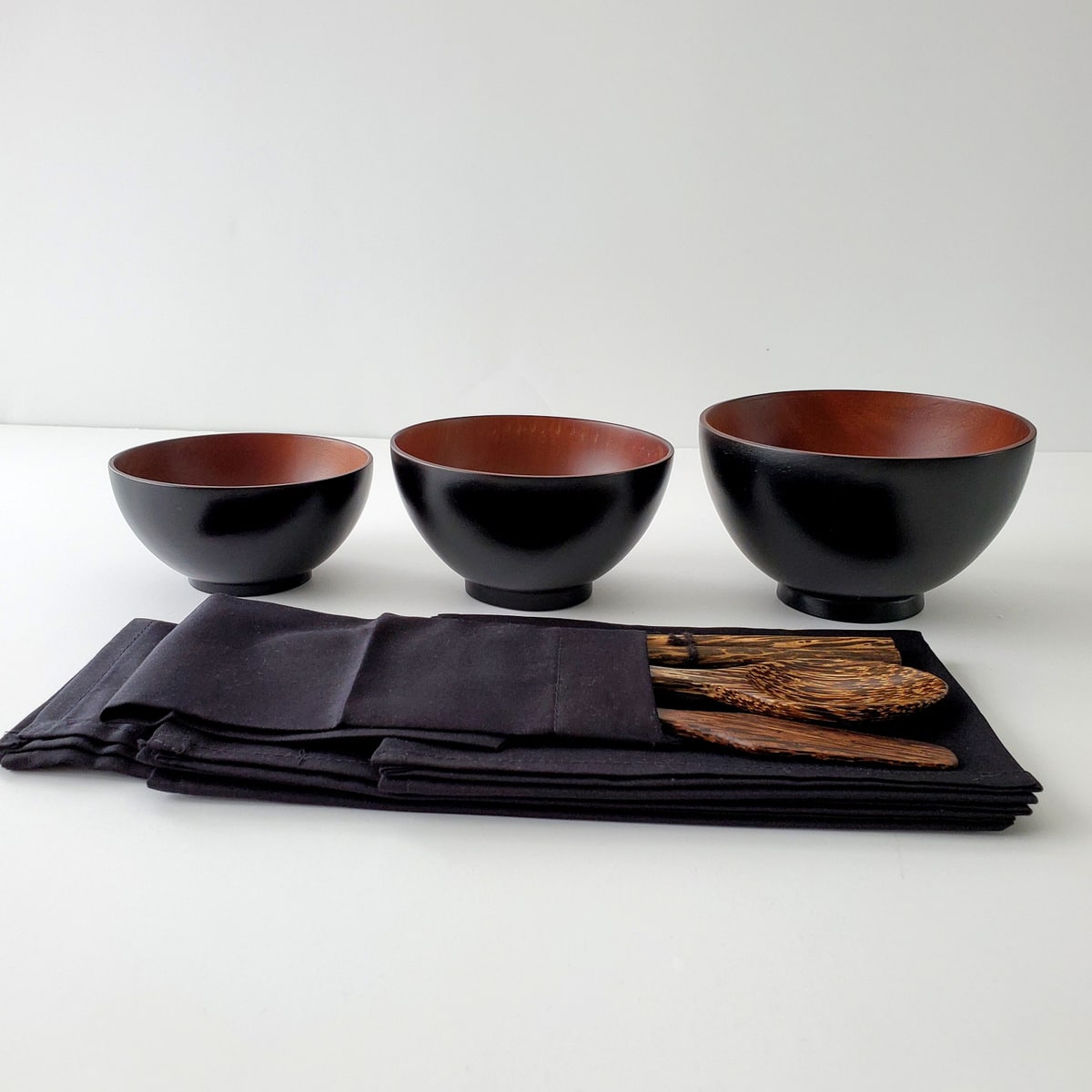 Mahogany Bowl Oryoki Set | Still Sitting Meditation Supply
