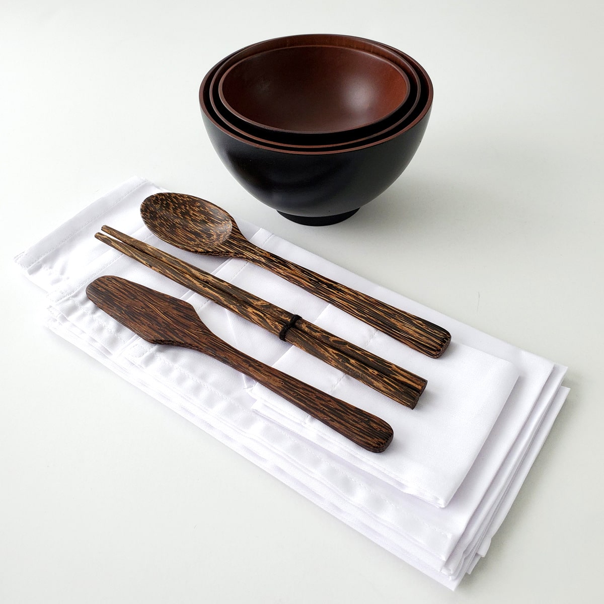 Mahogany Bowl Oryoki Set | Still Sitting Meditation Supply