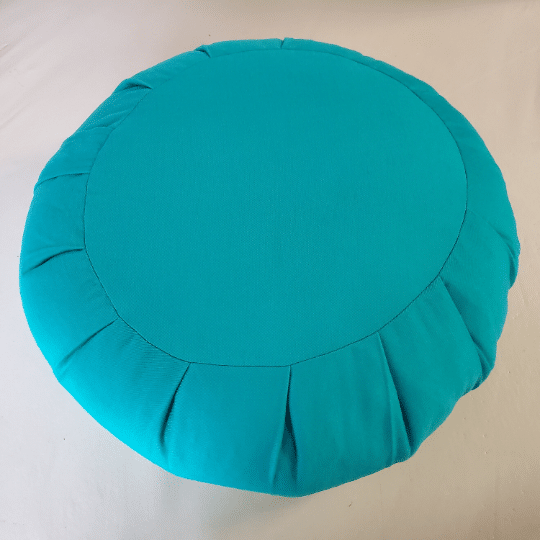Aqua Blue Zafu - Still Sitting