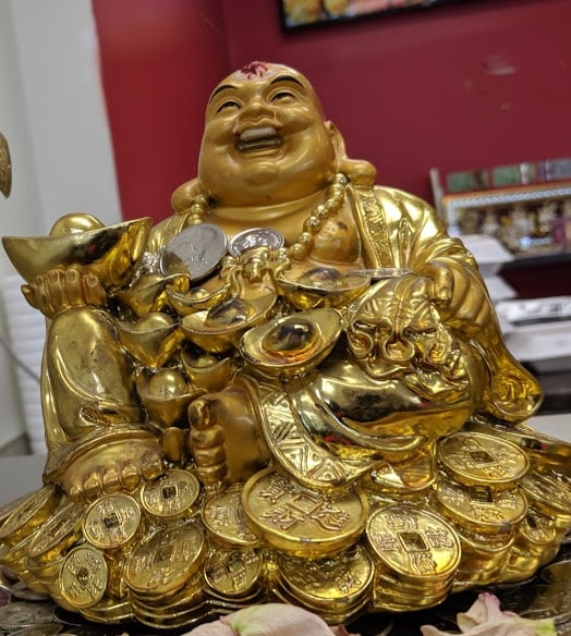 Hotei the Laughing Buddha - Still Sitting